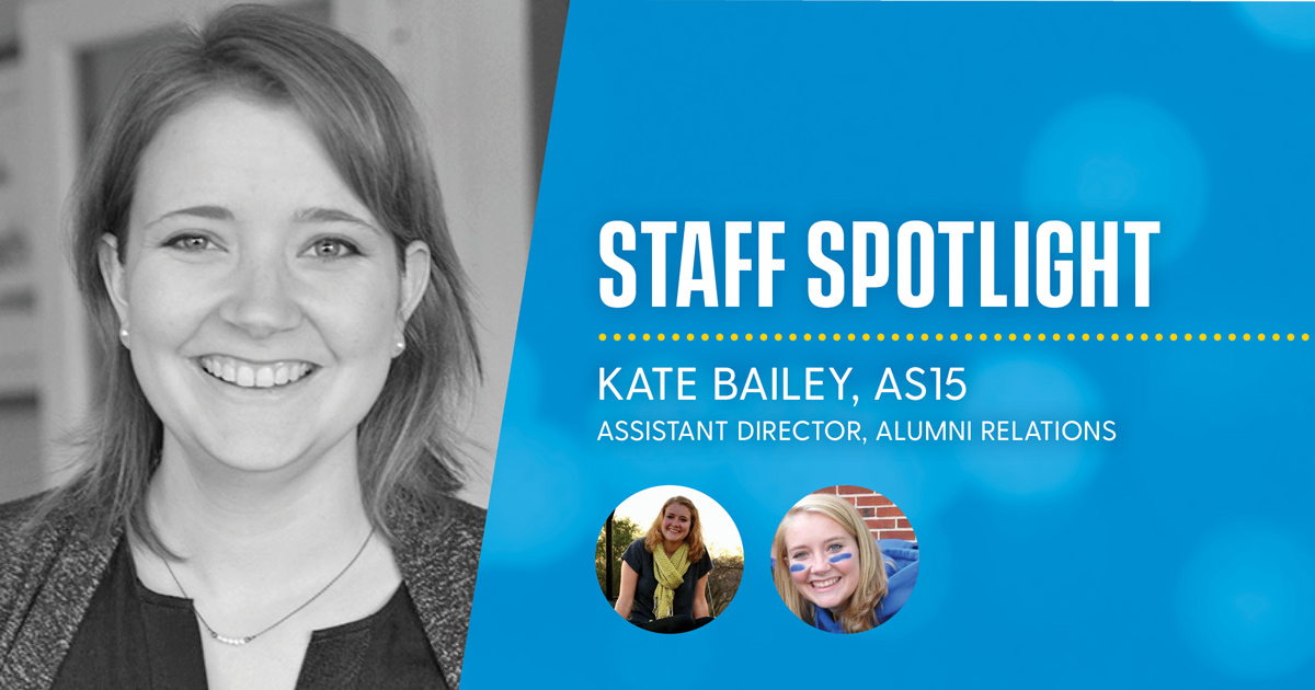 Staff Spotlight—Kate Bailey, AS15 | Alumni & Friends | University of ...