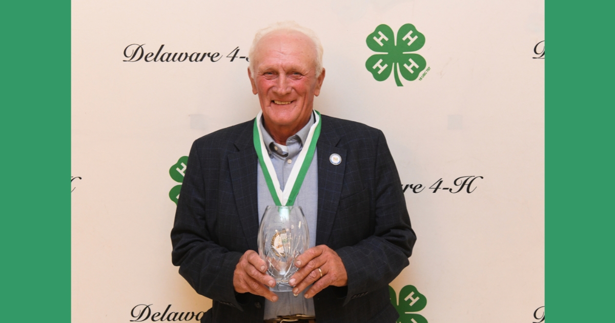 Sen. Dave Wilson receives special recognition at the Delaware 4-H Hall ...
