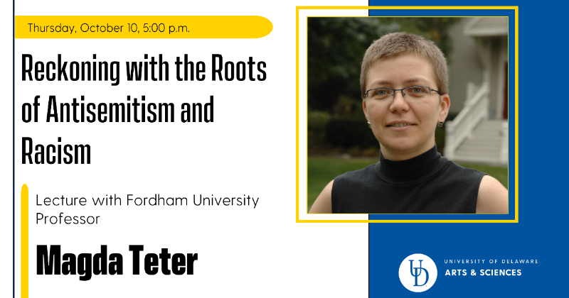 Reckoning with the Roots of Antisemitism and Racism | College of Arts ...