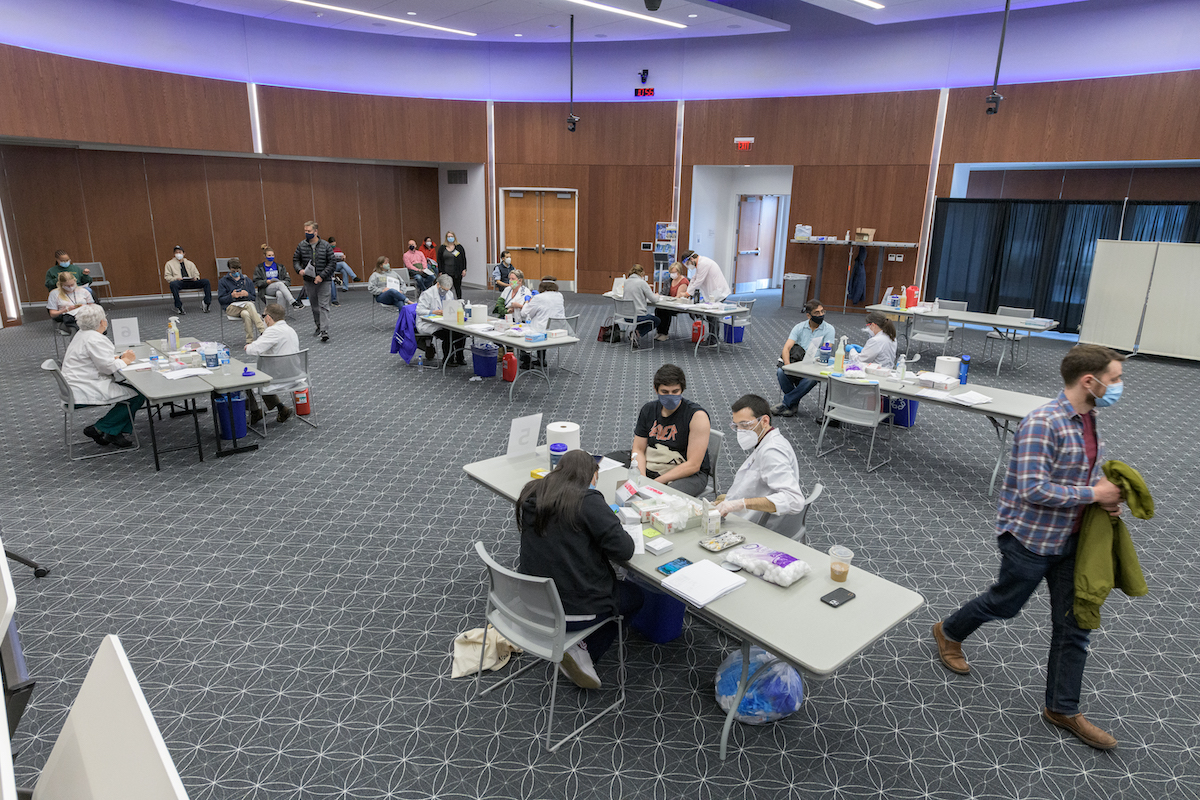 STAR Campus Hosts Higher Ed Vaccination Clinics