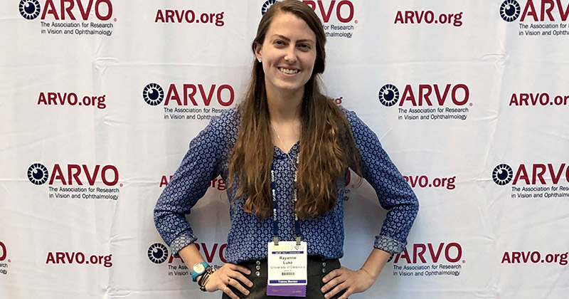 Rayanne Luke attends Association for Research in Vision and ...