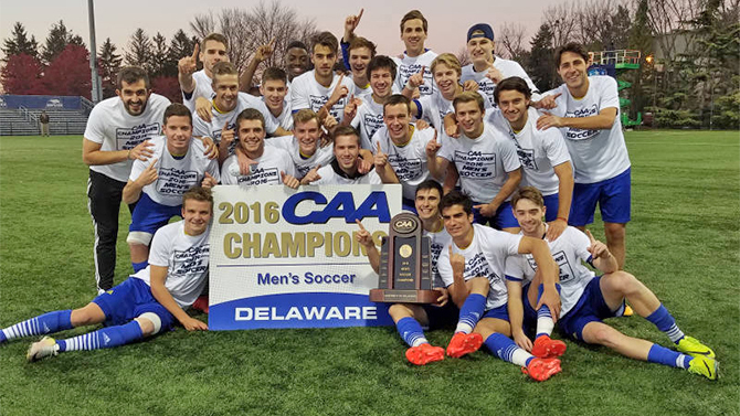 CAA soccer champs | UDaily