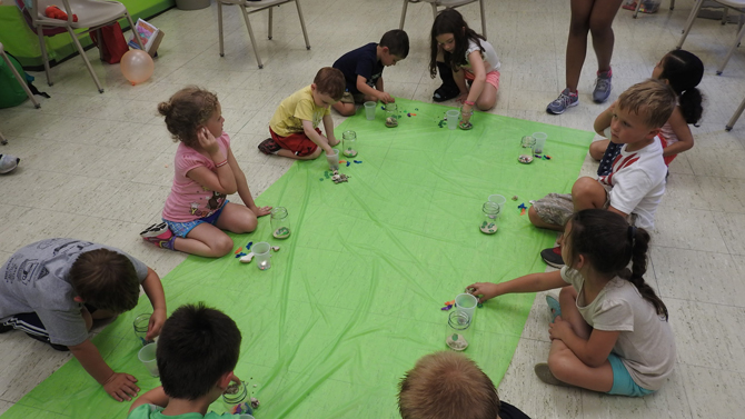 Camp for children with diabetes