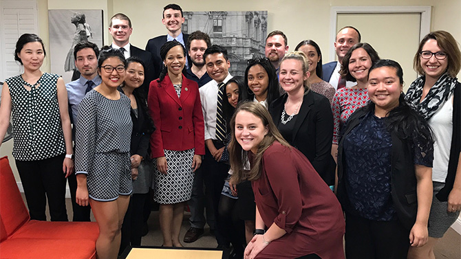 Congresswoman welcomes students | UDaily