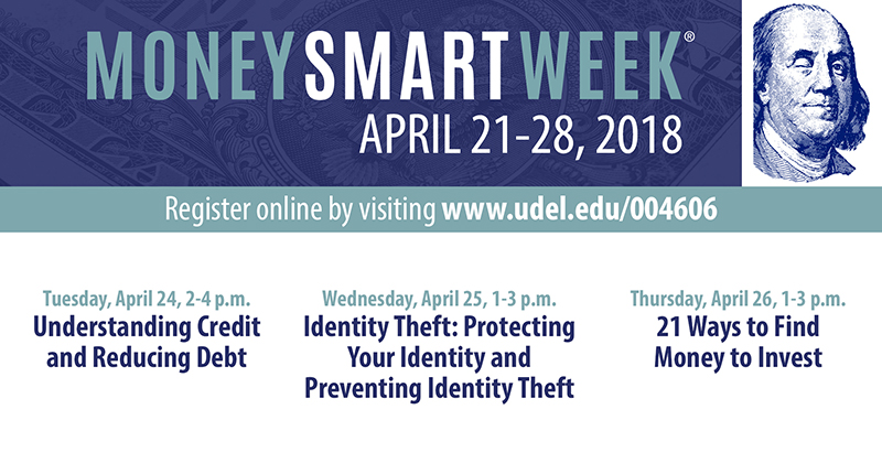 April 21-28: Money Smart Week 2018 | UDaily