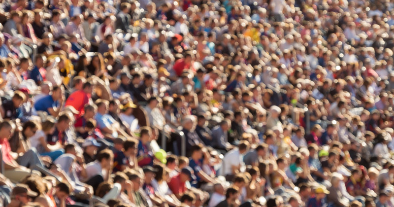 Spotting faces in the crowd