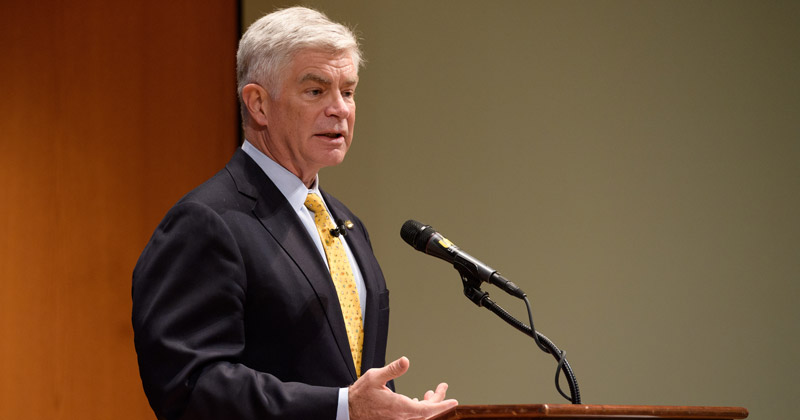 Former UD President Patrick Harker shares tips for leadership success ...
