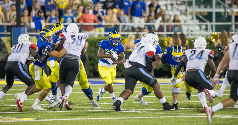 UD-Delaware State football series