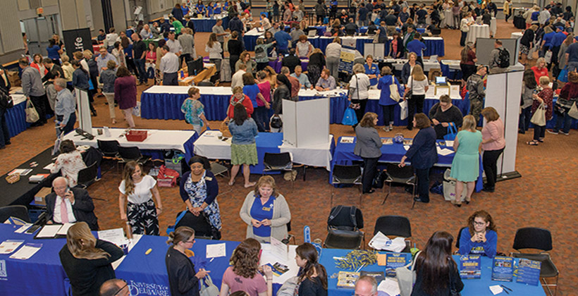 Benefits and Wellbeing Fair draws a crowd | University of Delaware
