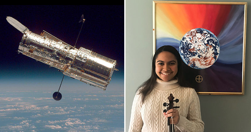First Hubble Telescope 1990