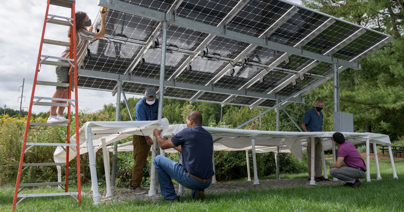 New solar array | UDaily