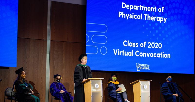 Physical therapy graduation virtual | UDaily