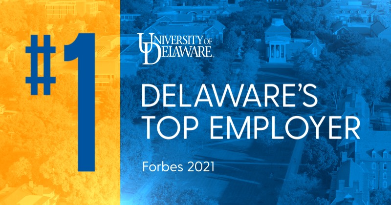 UD named best employer in Delaware | UDaily