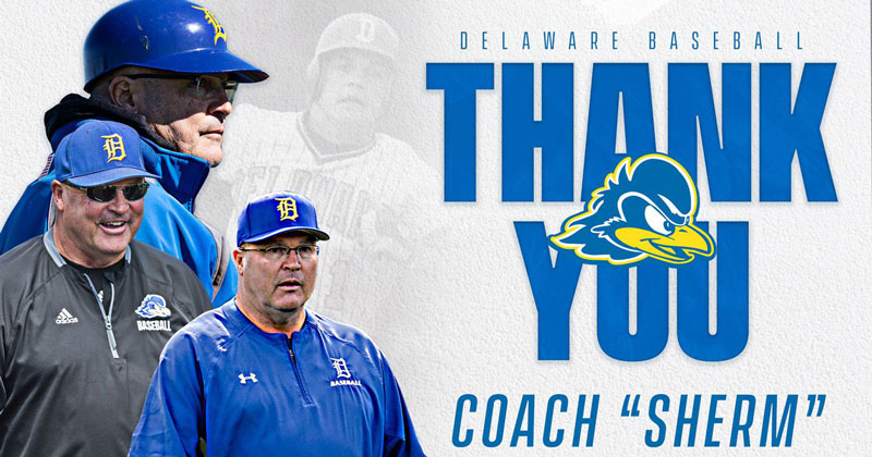 Head Baseball Coach Jim Sherman to retire | UDaily