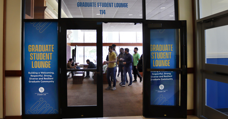 Graduate Student Lounge opens | UDaily