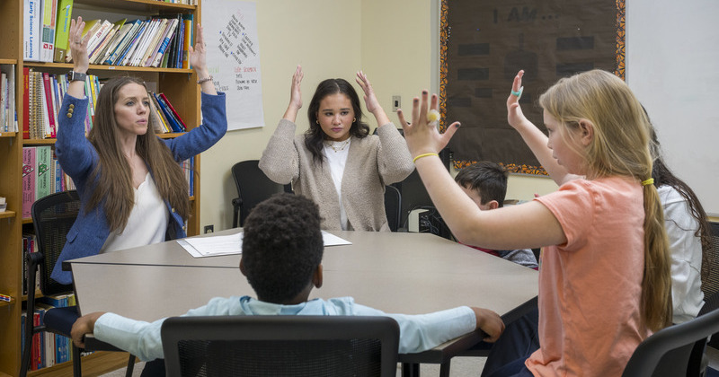 Reducing anxiety in elementary school students | UDaily