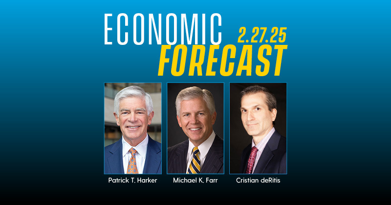 2025 Lyons UD CEEE Economic Forecast on Feb. 27 | University of Delaware