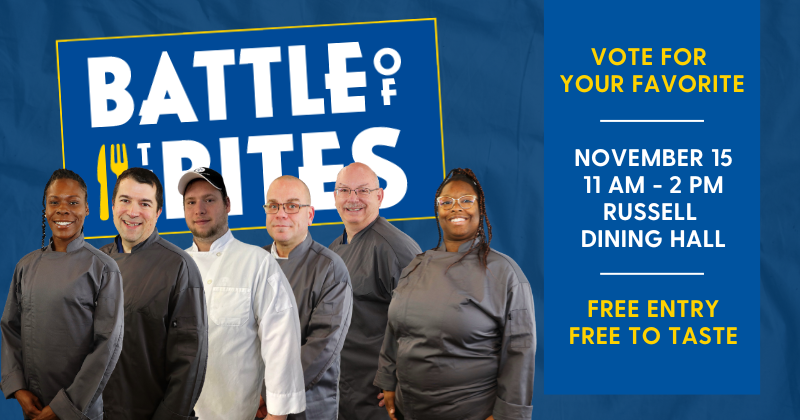 Help Dining crown UD's next Signature Dish | University of Delaware