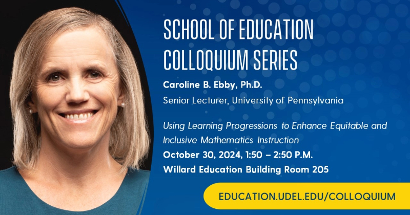 Colloquium on equitable and inclusive mathematics instruction ...