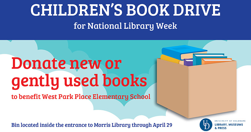 UD Library, Museums and Press Hosts Inaugural Children's Book Drive ...