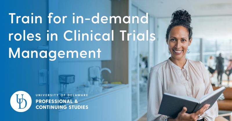 Career Advancement with UD's Clinical Trials Management Certificate ...