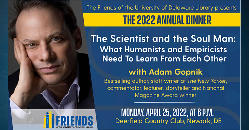 Friends of UD Library to hold annual dinner April 25 | University of ...