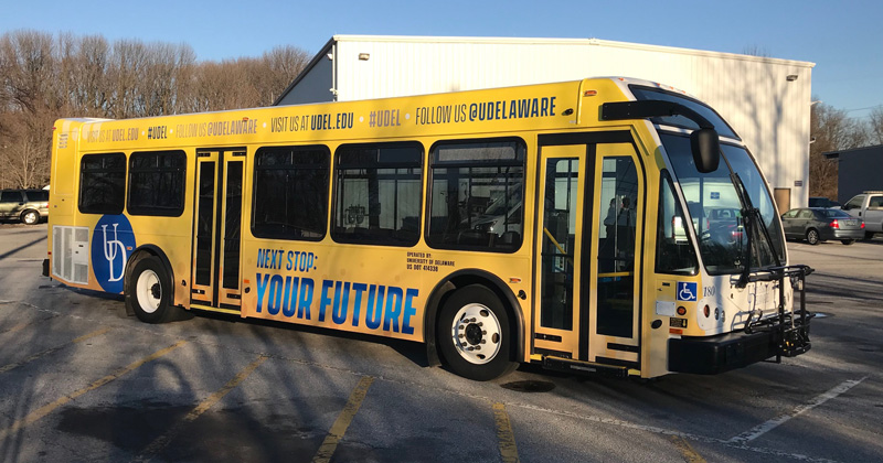 UD bus service update for spring | University of Delaware