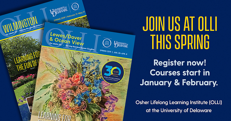 Spring enrichment learning for age 50+ | University of Delaware