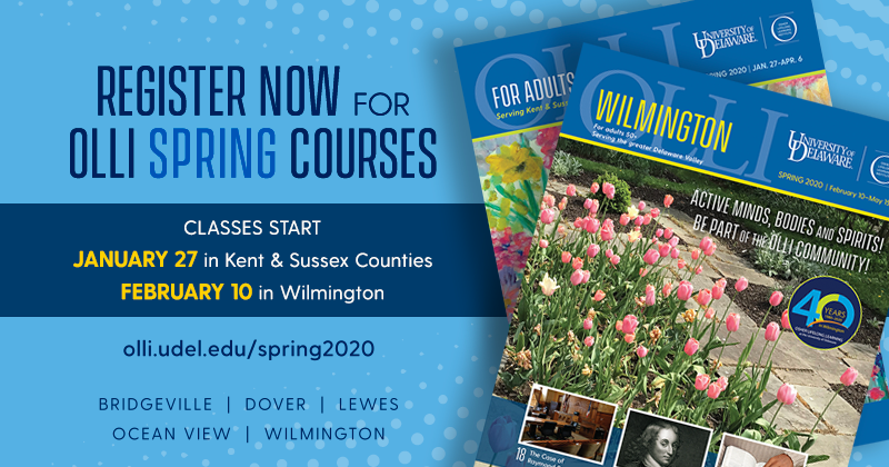 Spring enrichment learning for age 50+ | University of Delaware