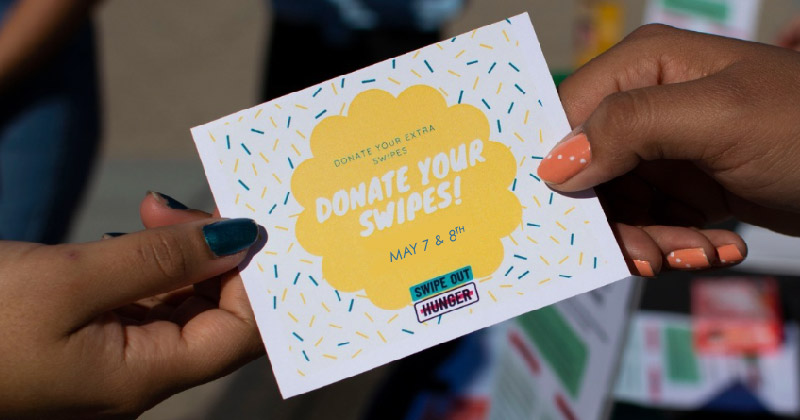 Swipe Out Hunger returns | University of Delaware