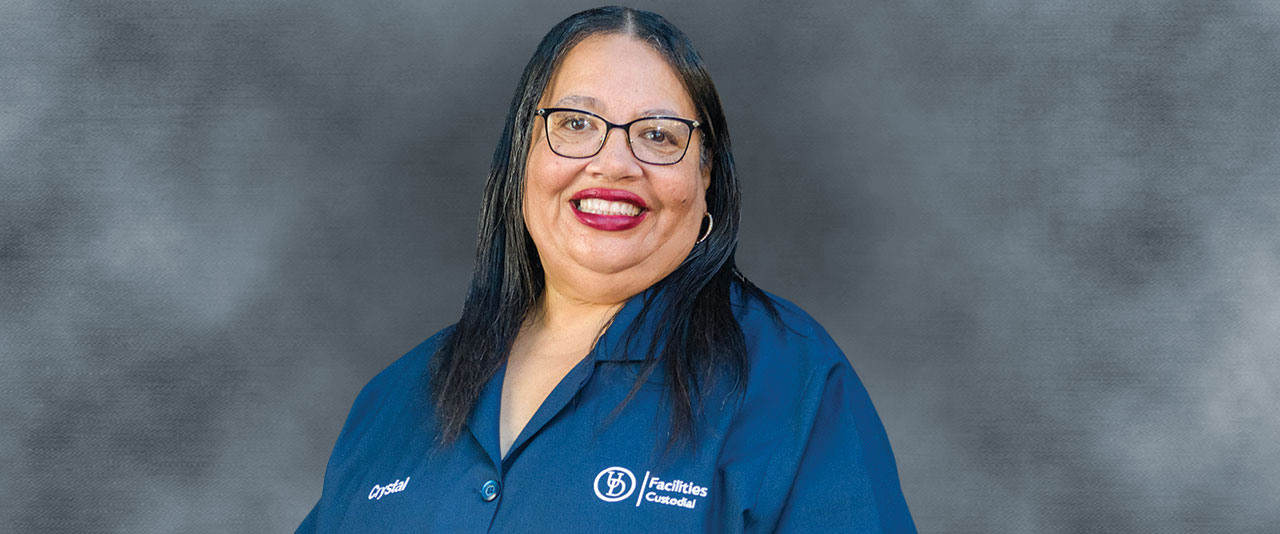 Crystal Hayes wants you to take out your trash| UD Magazine | UDaily