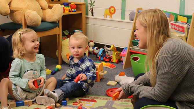 Child's Play Lab study | UDaily