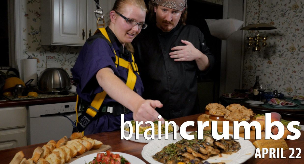 April 22: 'Brain Crumbs' | UDaily