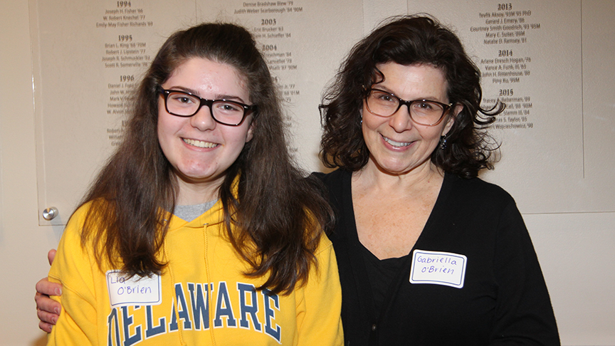 UD AA hosts legacy receptions | UDaily